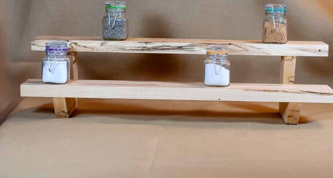 Counter Shelf Spalted Hackberry Wood - Etsy