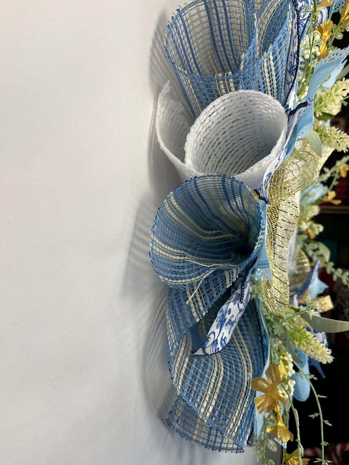 Silly Goose Wreath for Front Door, Farmhouse Everyday Wreath, Neutral ...