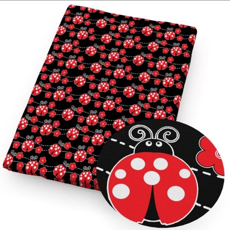 Ladybug Fabric - Etsy