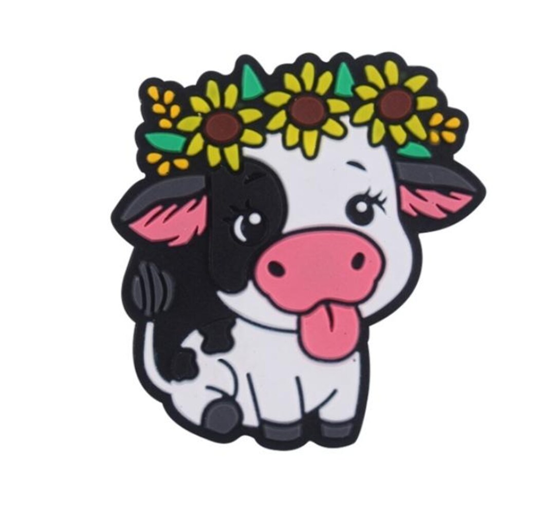 5 Pack Focal Bead Cow Spring Daisy Food Grade, for Beadable Pens ...
