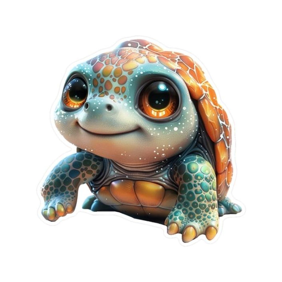 5 Pc. Sea Turtle Planar Resin Acrylic Flatback Tortoise Scrapbooking ...