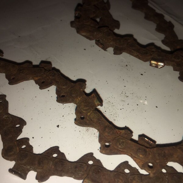 Rusty Chain - Etsy