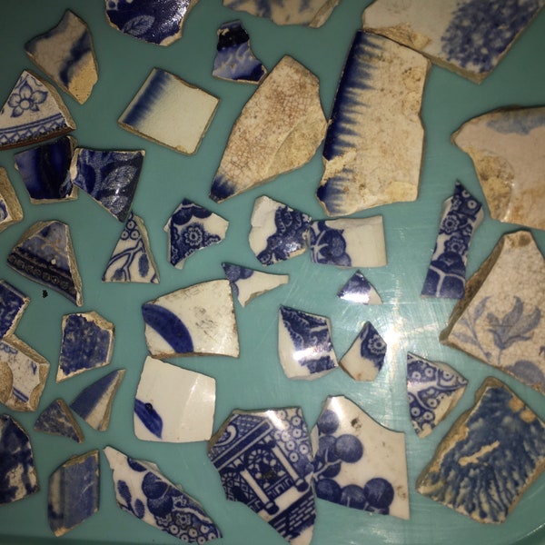 Mosaic Broken China - Etsy