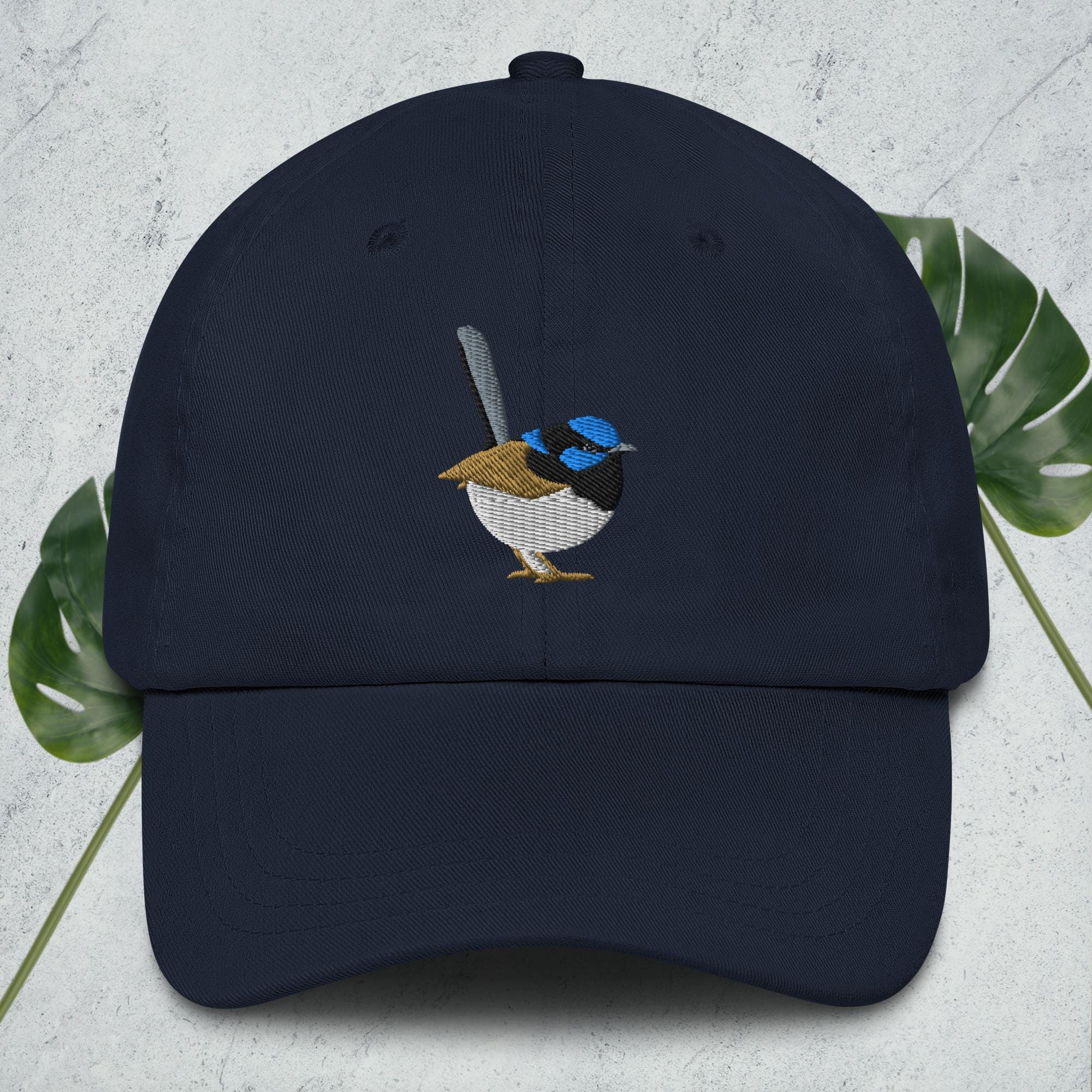 Superb Fairy Wren Hat, Embroidered Fairy Wren Hat - Etsy