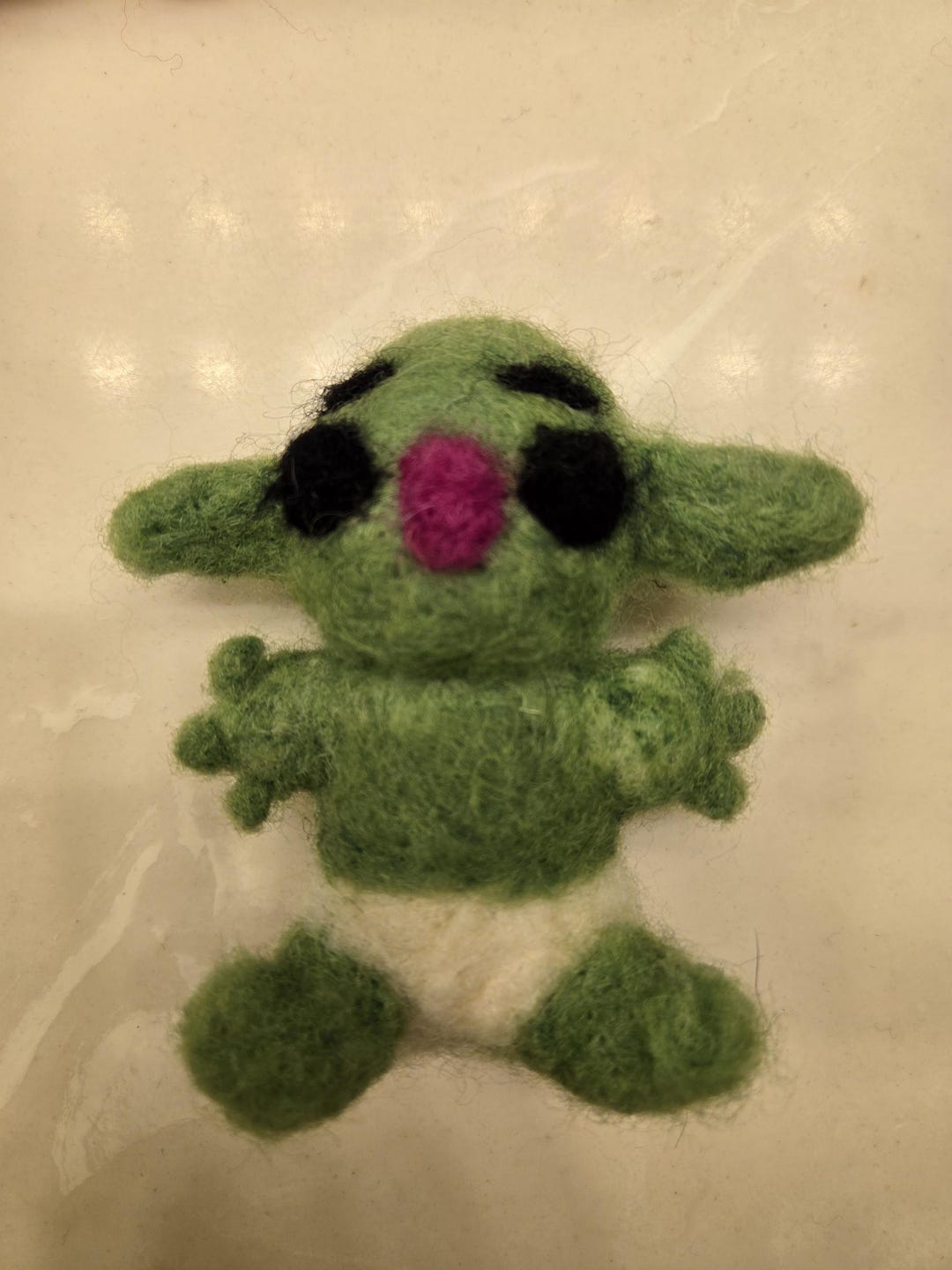 Baby Goblin Needle Felt Doll - Etsy