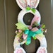 Easter Bunny Wreath Spring Bunny Wreath Summer Wreath - Etsy