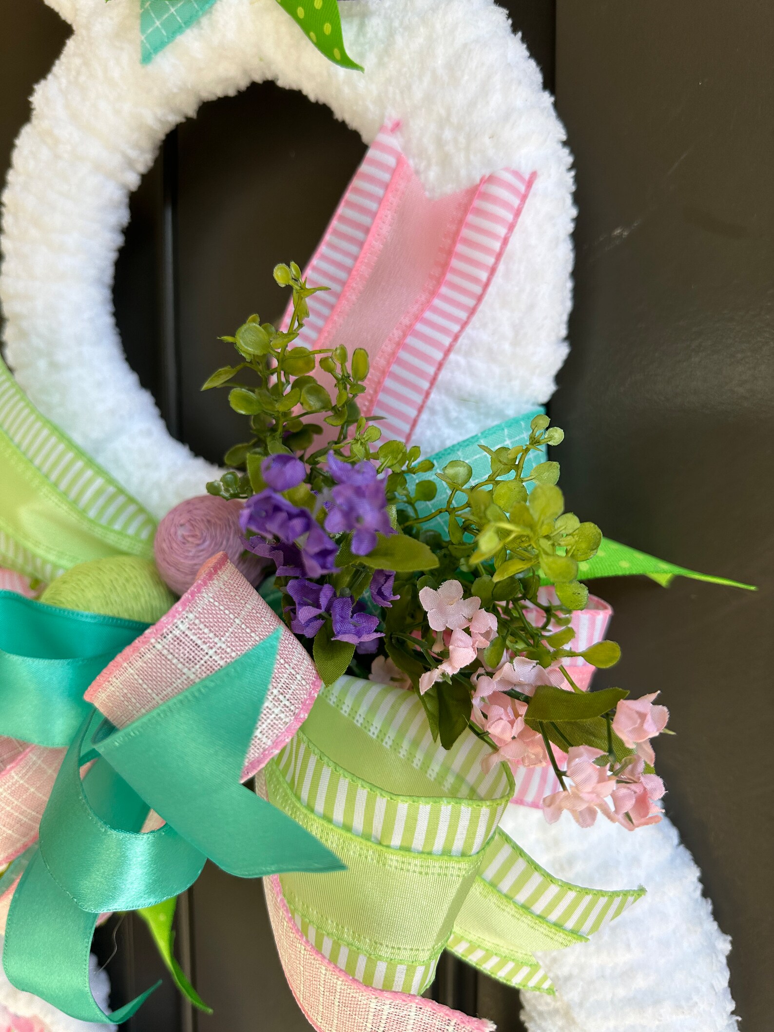 Easter Bunny Wreath Spring Bunny Wreath Summer Wreath - Etsy