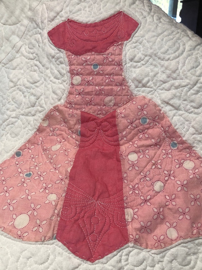 Vintage Dancing Girls Quilt 1930s - Etsy