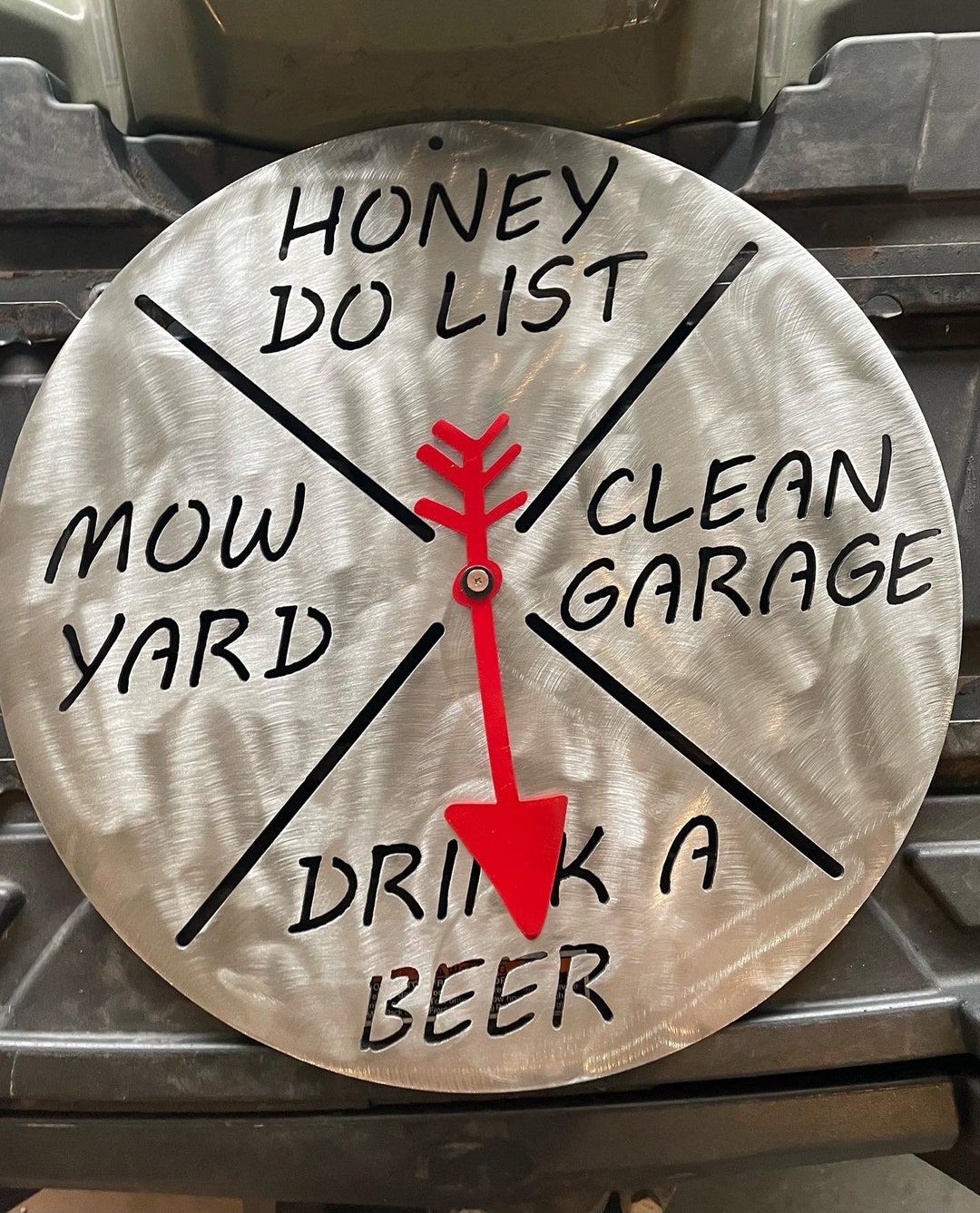 Chore Wheel DXF Plasma Cut File - Etsy