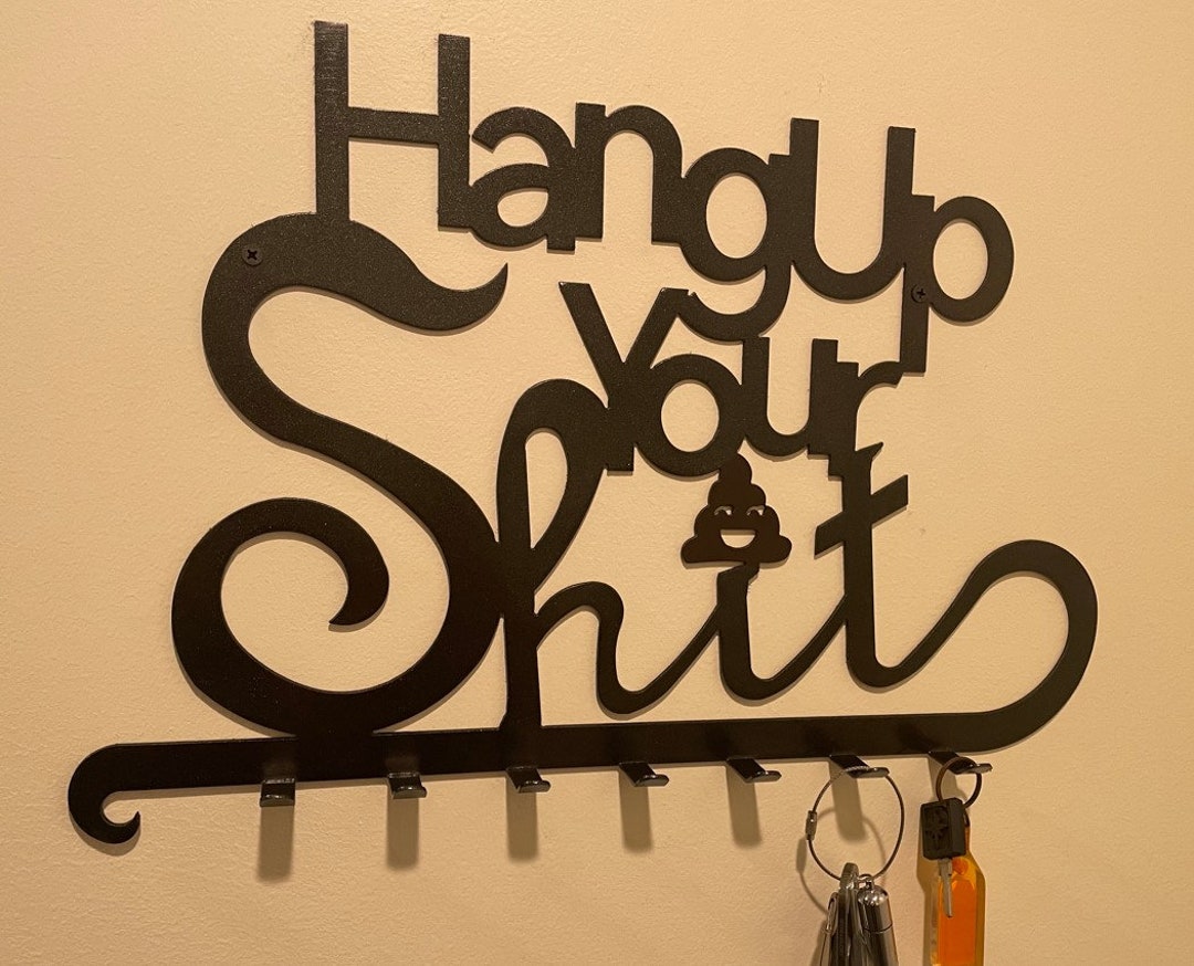 DXF File Hang up Your S Key Holder Plasma DXF File Only - Etsy