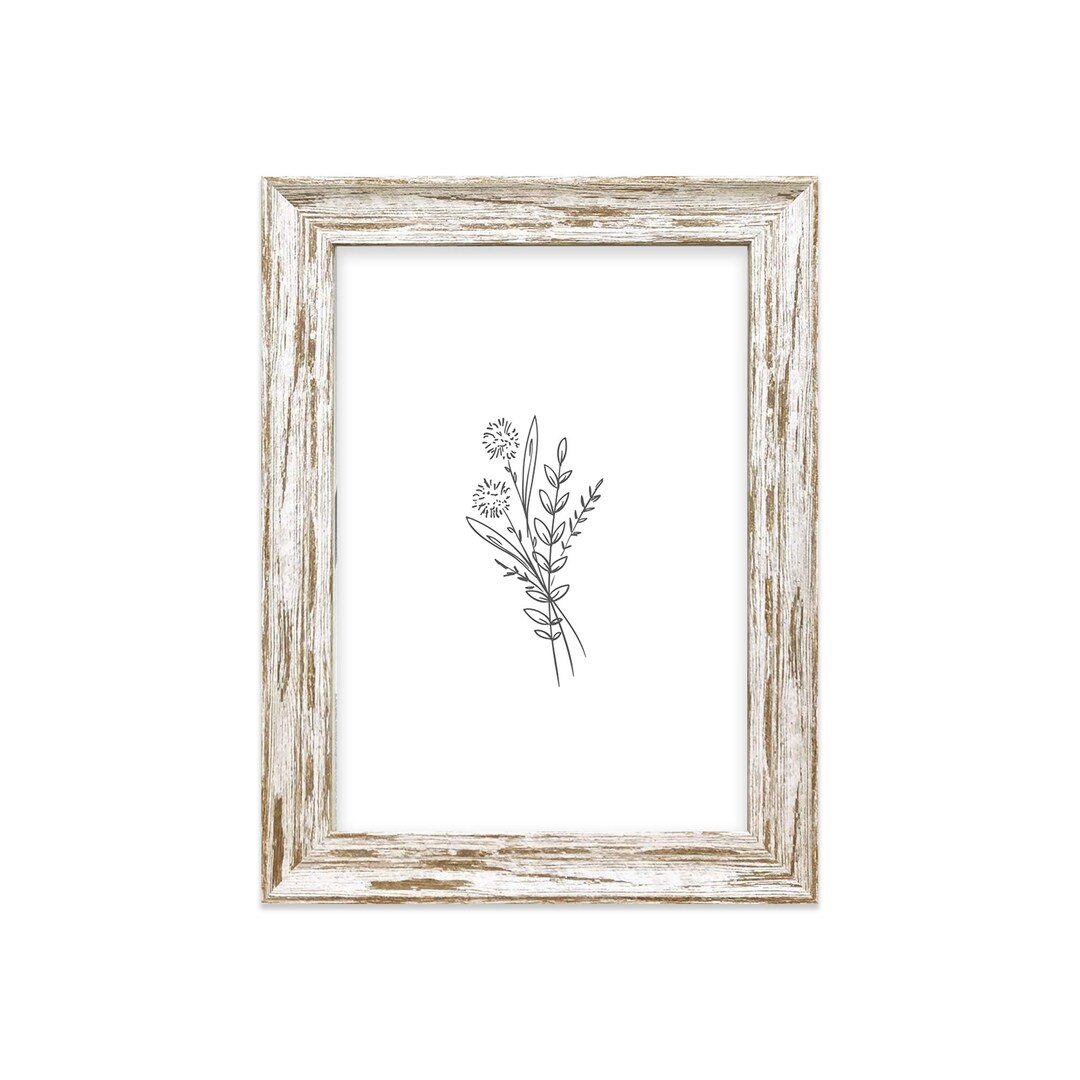 A4 Timber Wood Effect Photo Frame - Wood Effect Poster Photo Frame With ...