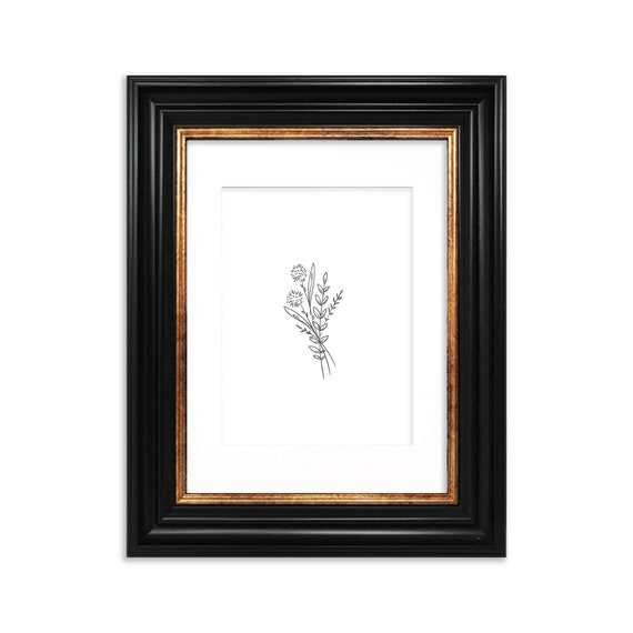 Black Antique Picture Frames