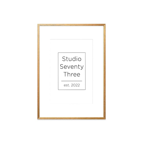 3 Blue Photo Frames - Etsy UK