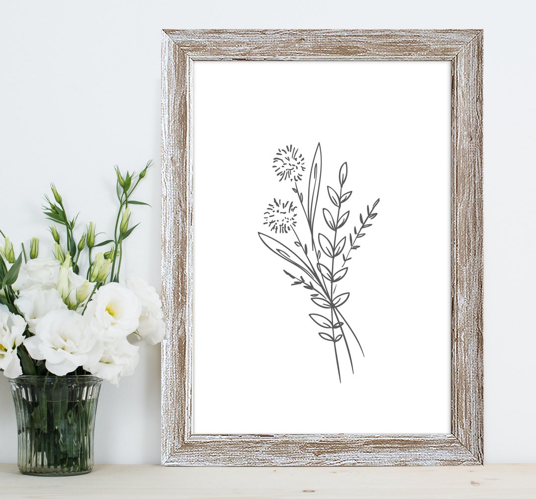 A4 Rustic Brown Photo Frame - Wood Effect Poster Photo Frame With Real ...