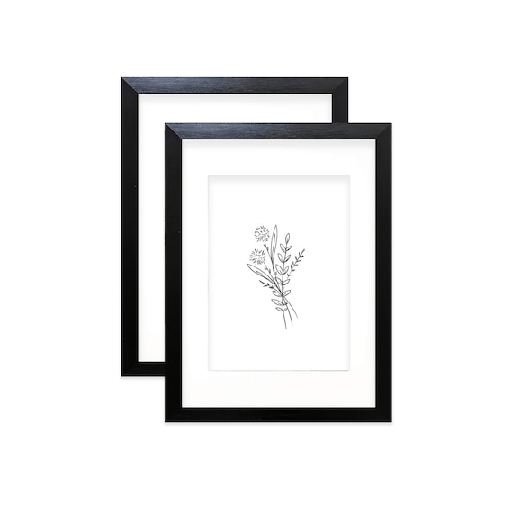 Thin black a4 photo frame store