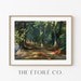 Ancient Woodland Ramble, Wall Art Print of Antique Painting, Classic ...
