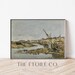 Antique Harbor Scene Fine Art Print, Historic Nautical Artwork, Old ...