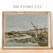Antique Harbor Scene Fine Art Print, Historic Nautical Artwork, Old ...
