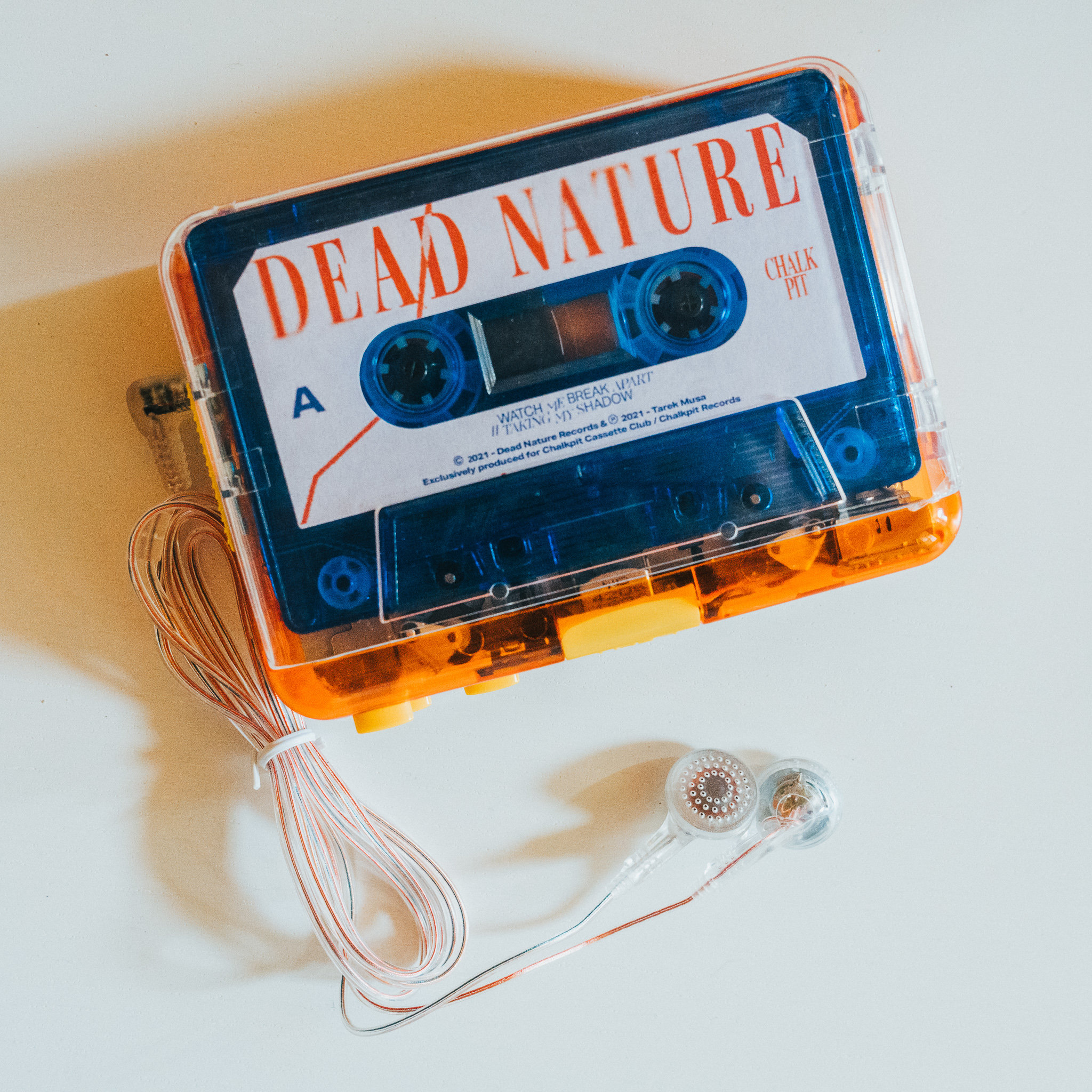 Portable Stereo Cassette Player - Stylish/modern Player - Transparent ...
