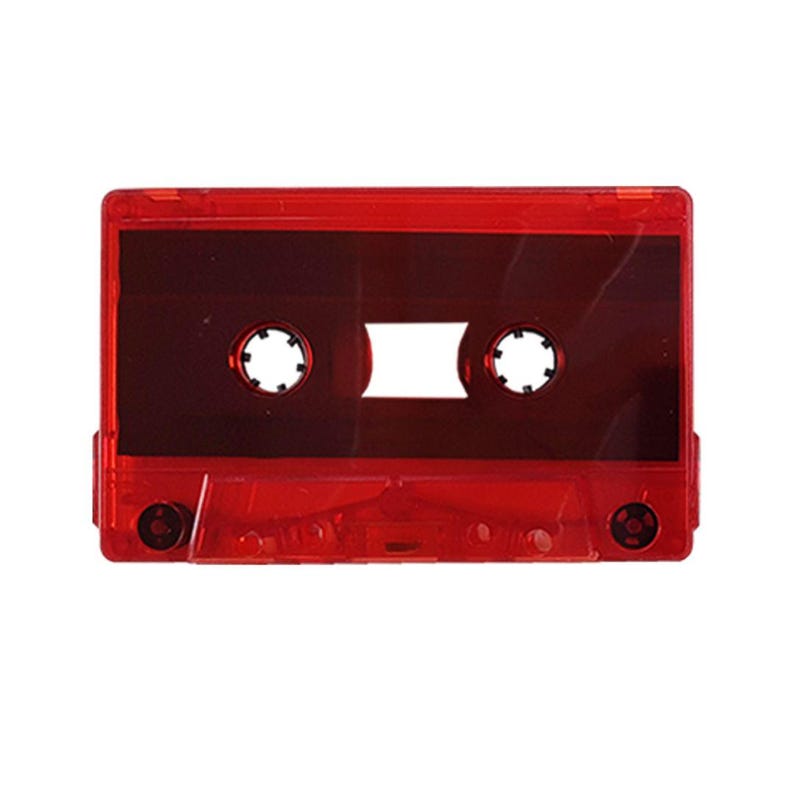 Transparent C60 Cassette Tape 4-pack – 60 Minute Blank Audio - Etsy