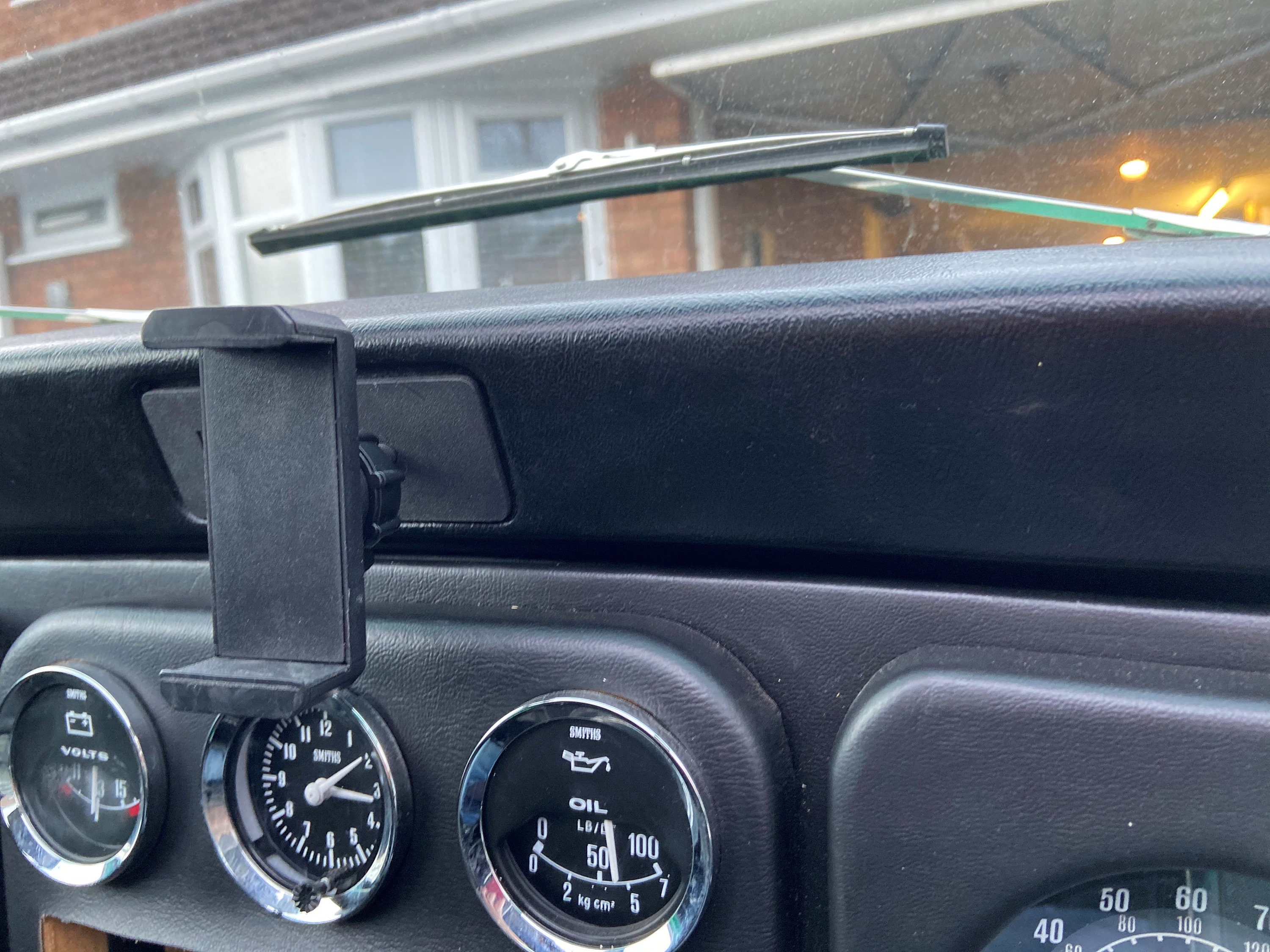 Classic Mini Phoneholder upper Dash Rail - Etsy