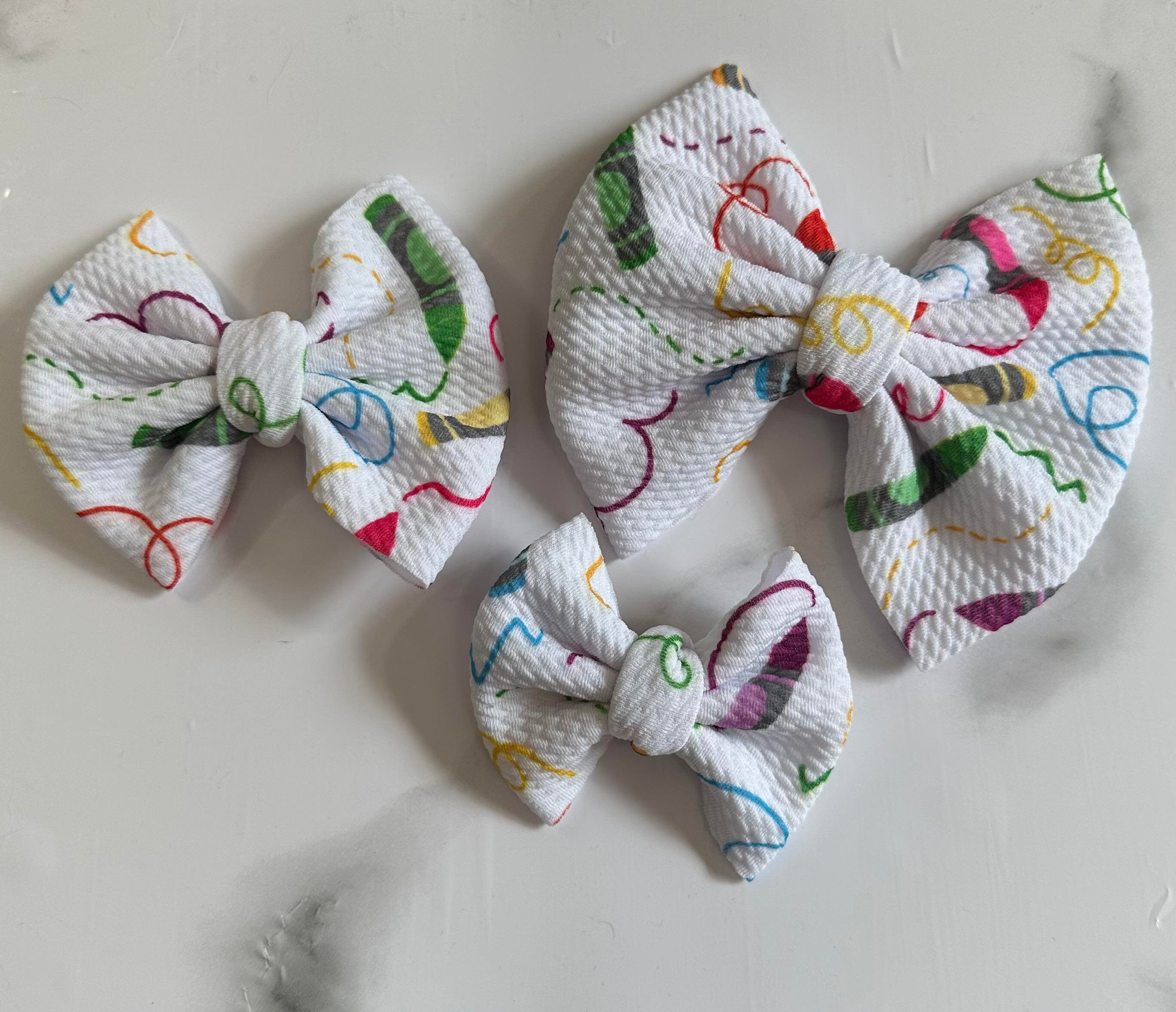 Fall Fabric Bullet Bow - Etsy