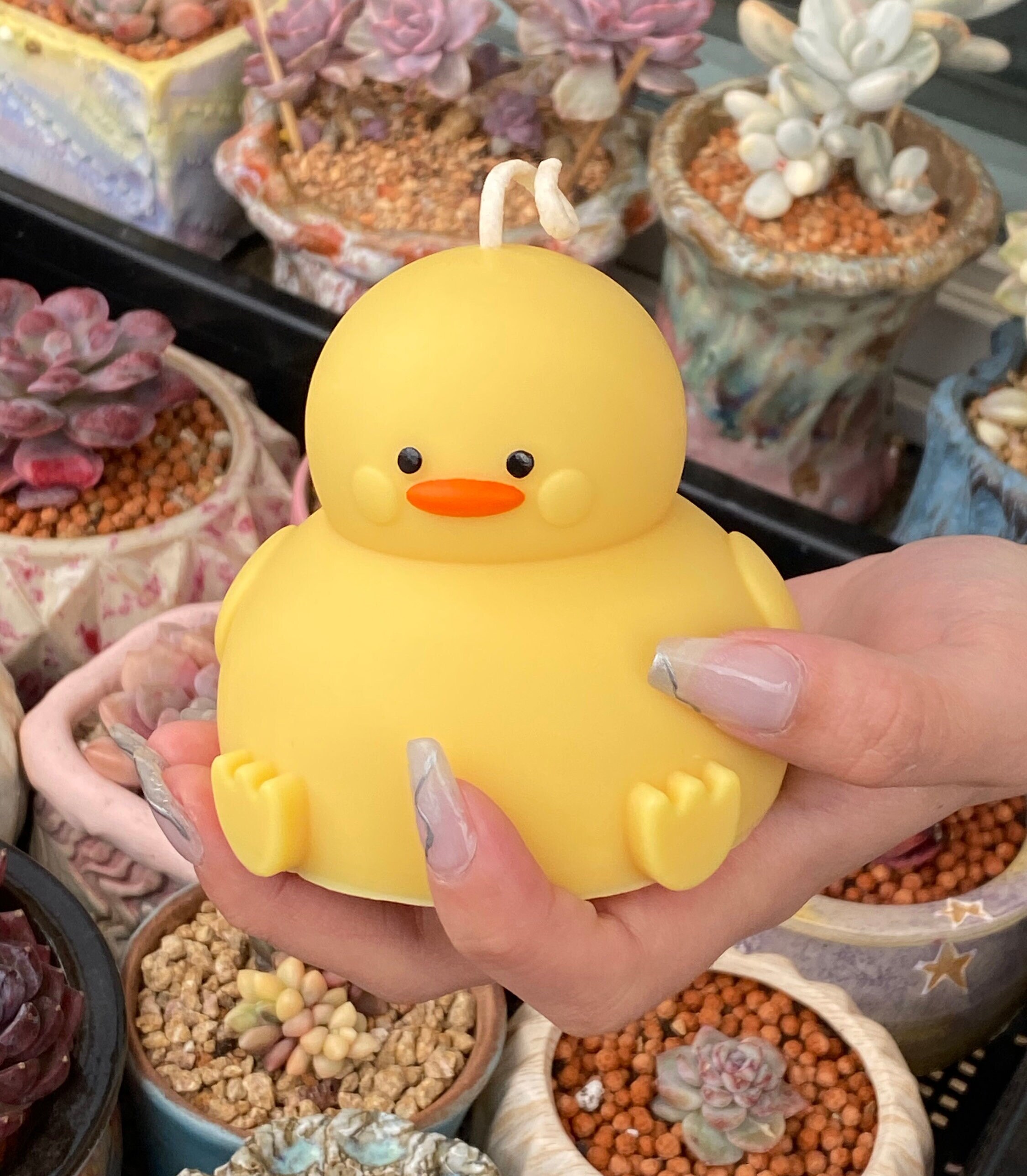 Chonky Mama Duck Candle Pillar Candles Soy & Beeswax Candles Cute ...