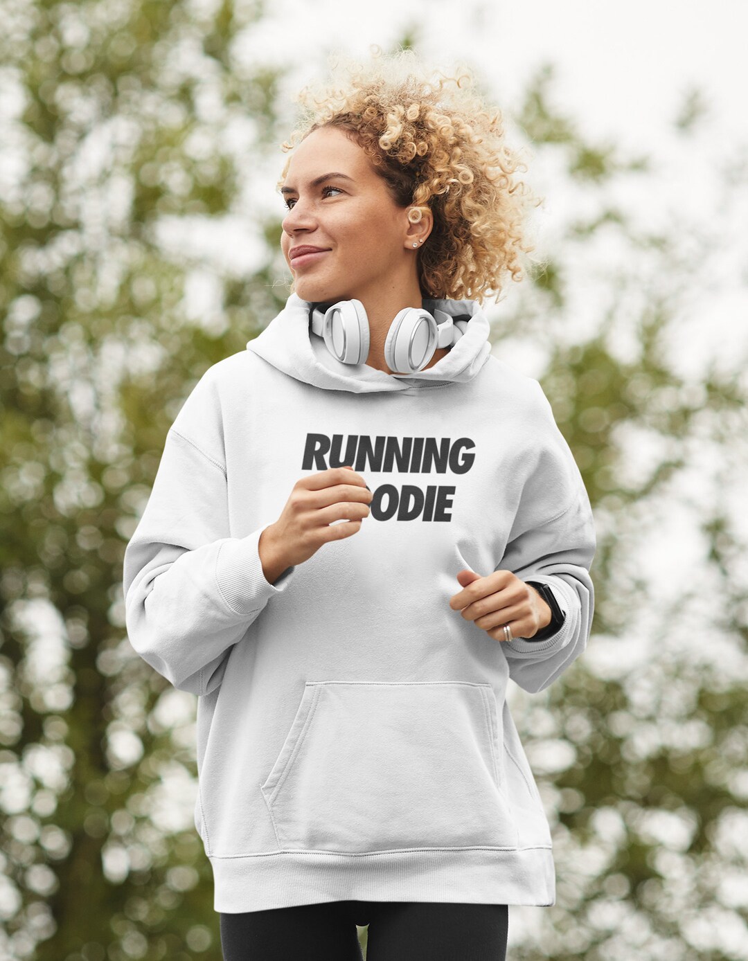 Running Jogging Hoodie Hoody Fall Cold Weather Activewear High ...