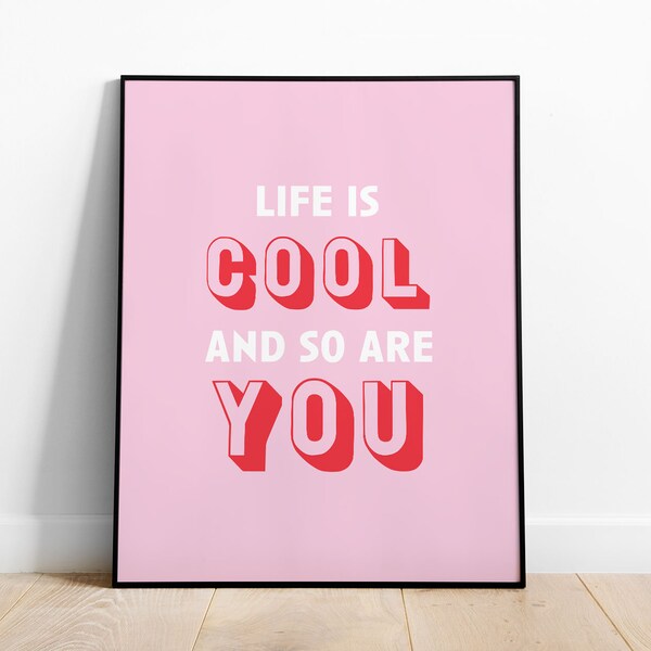 Cool Poster - Etsy