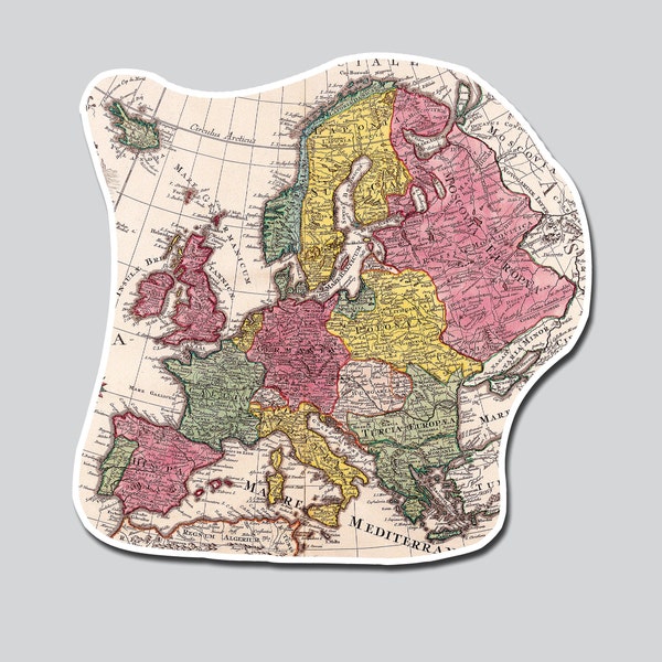 Europe Decal - Etsy