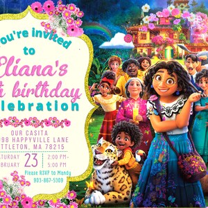 Mirabel Encanto Birthday Party Invitation Digital Download Encanto ...