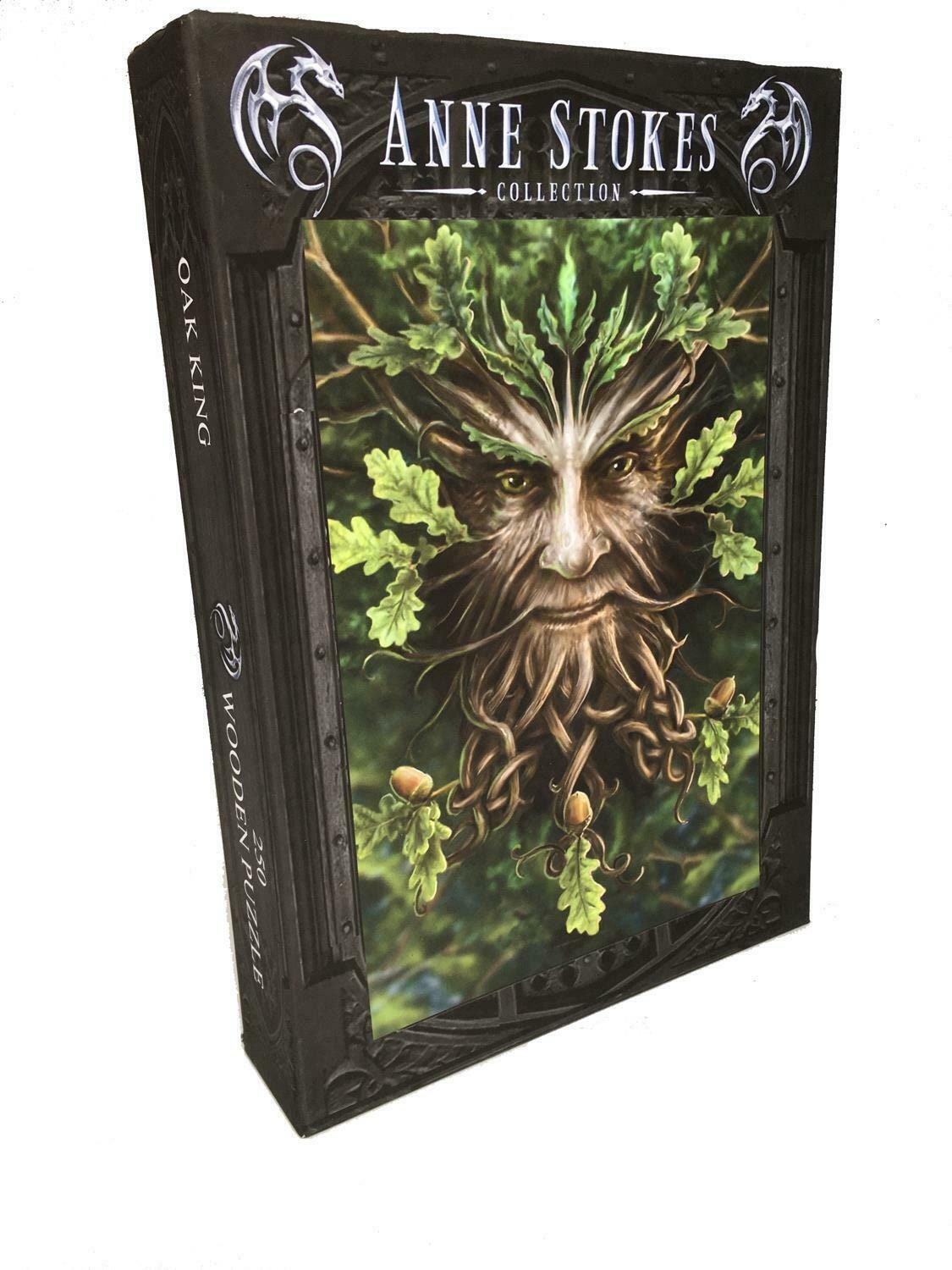 Anne Stokes Oak King 250 Piece Wooden Whimsy Jigsaw Puzzle - Etsy