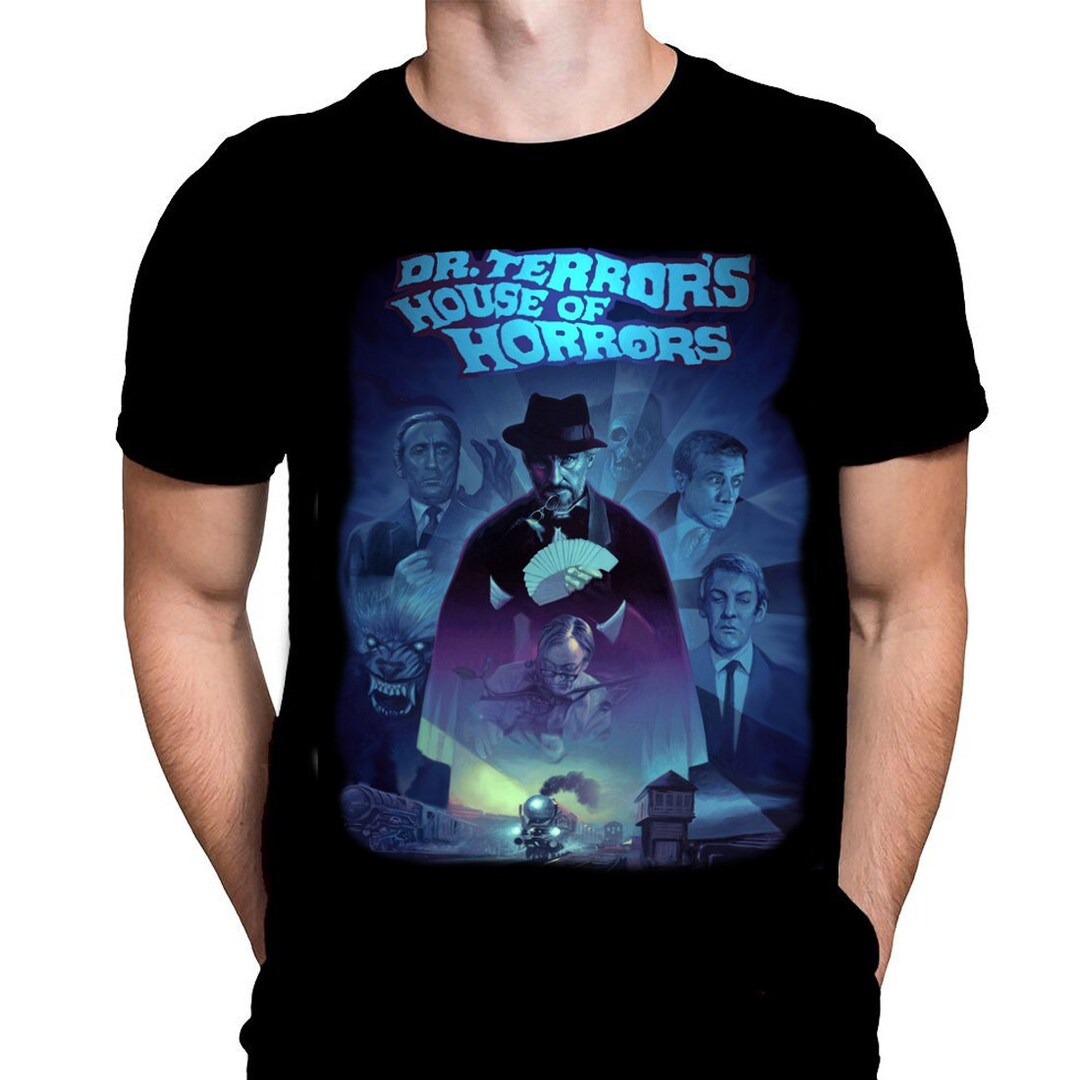 Dr Terror's House of Horrors T-shirt: Amicus Horror Movie Merchandise ...