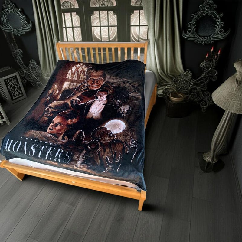 Scary Monster Blanket - Etsy