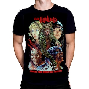 Classic Horror Movie T-shirt - the Howling Rick Melton Art Merchandise ...
