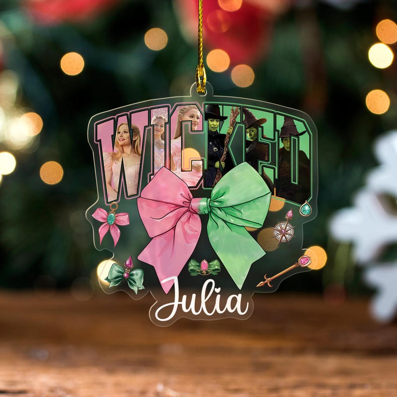 Wicked Christmas Ornament - Etsy