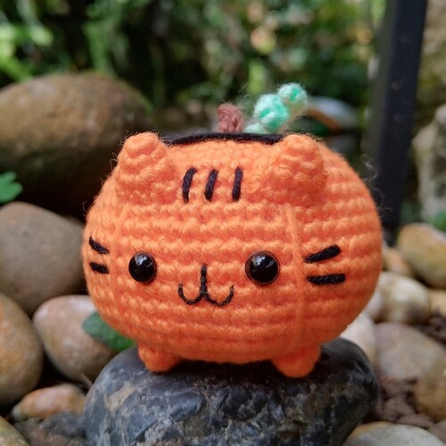 PATTERN : Pumpkin Kitty Beginner Friendly Amigurumi / - Etsy