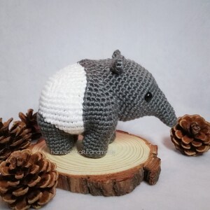 PATTERN : Chibi Malayan Tapir | Beginner Friendly | Amigurumi / Crochet ...
