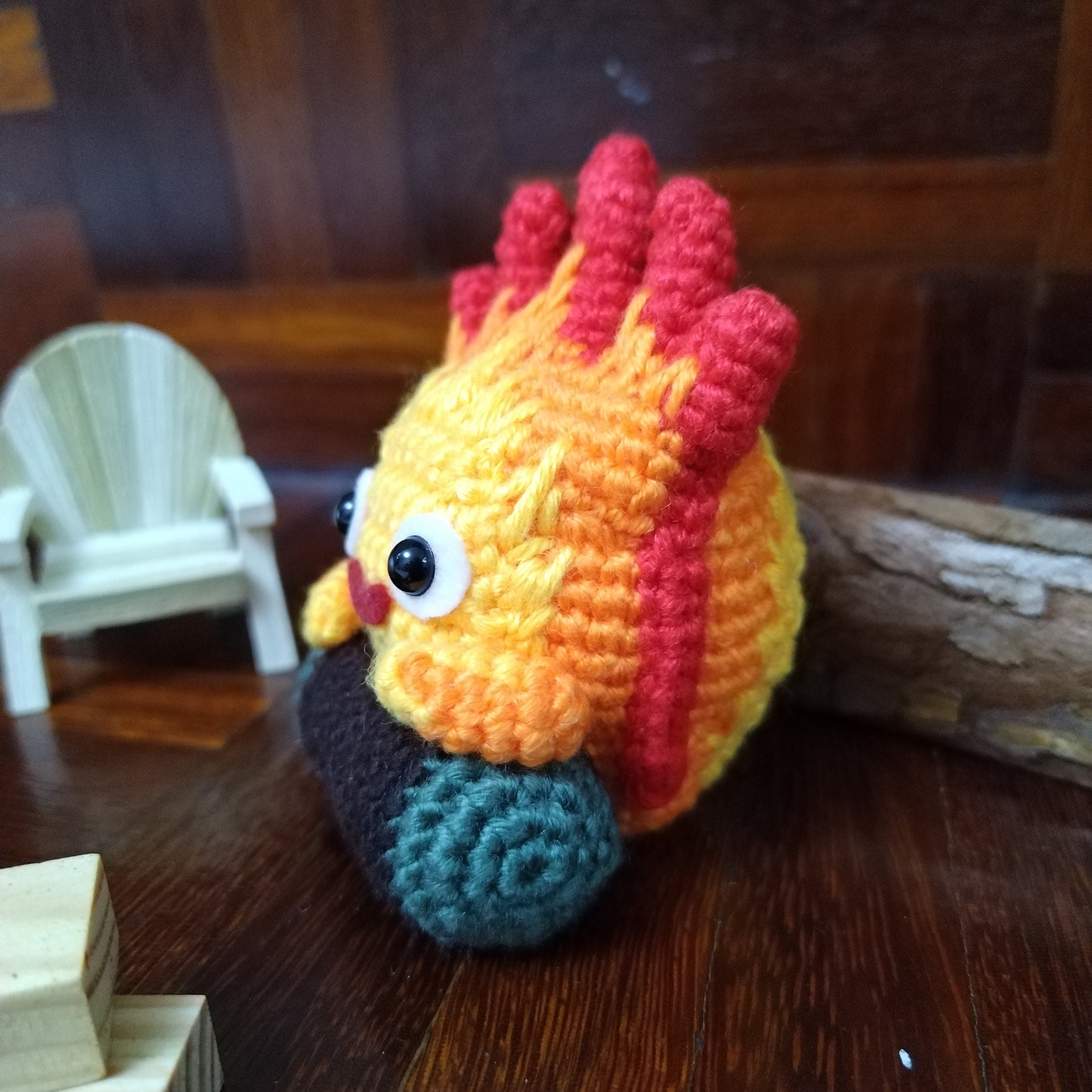 PATTERN : Happy Fire Intermediate Amigurumi / Crochet - Etsy