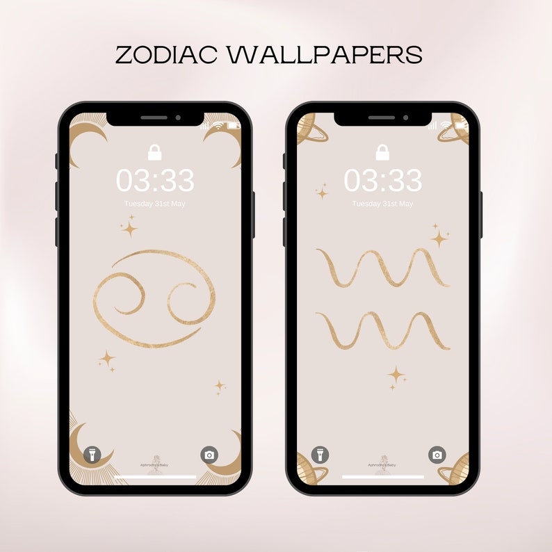 Gemini Zodiac Phone Wallpaper, Iphone/android Background, Zodiac Phone ...