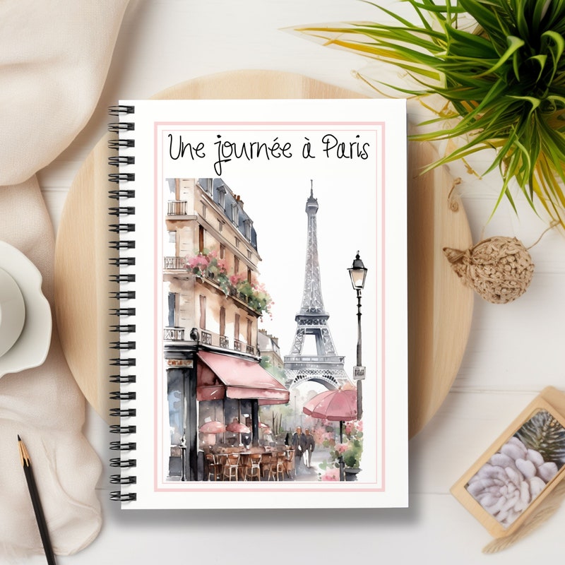 Paris Travel Journal - Etsy