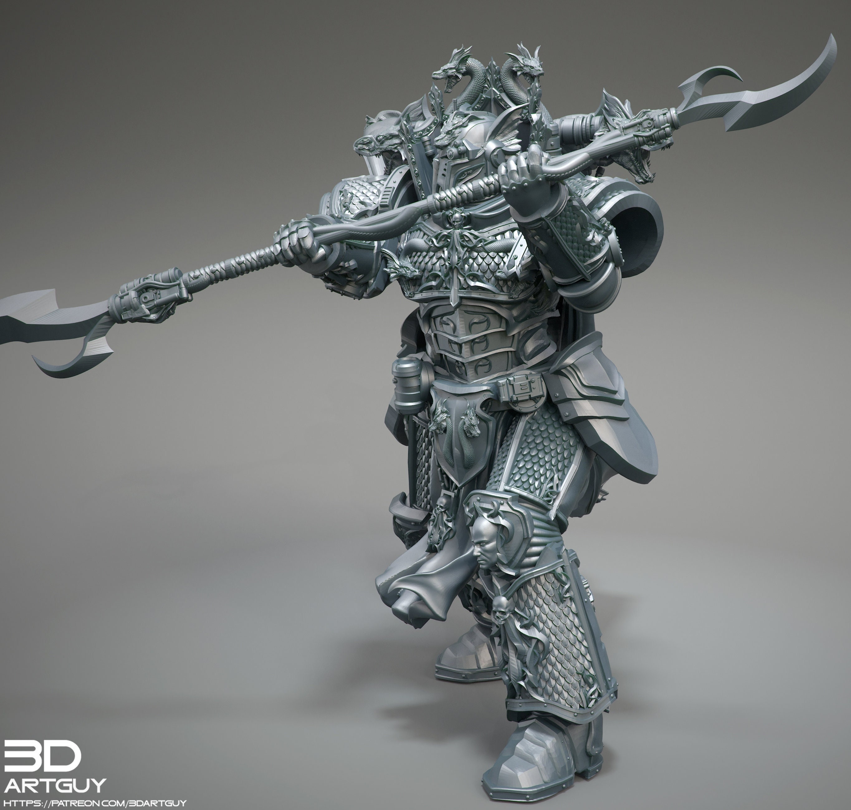 Alpha and Omega for 3dartguy - Etsy