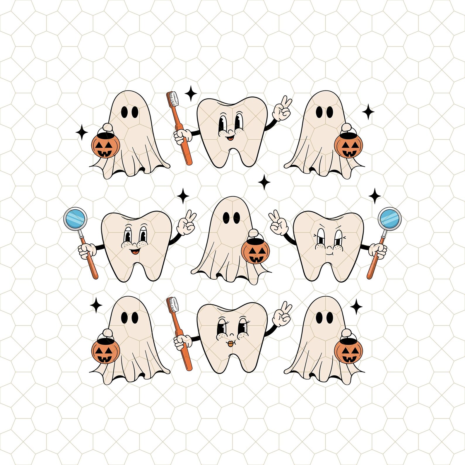 Dental Squad Halloween Png, Dental Pumpkin Png, Spooky Dental Png ...