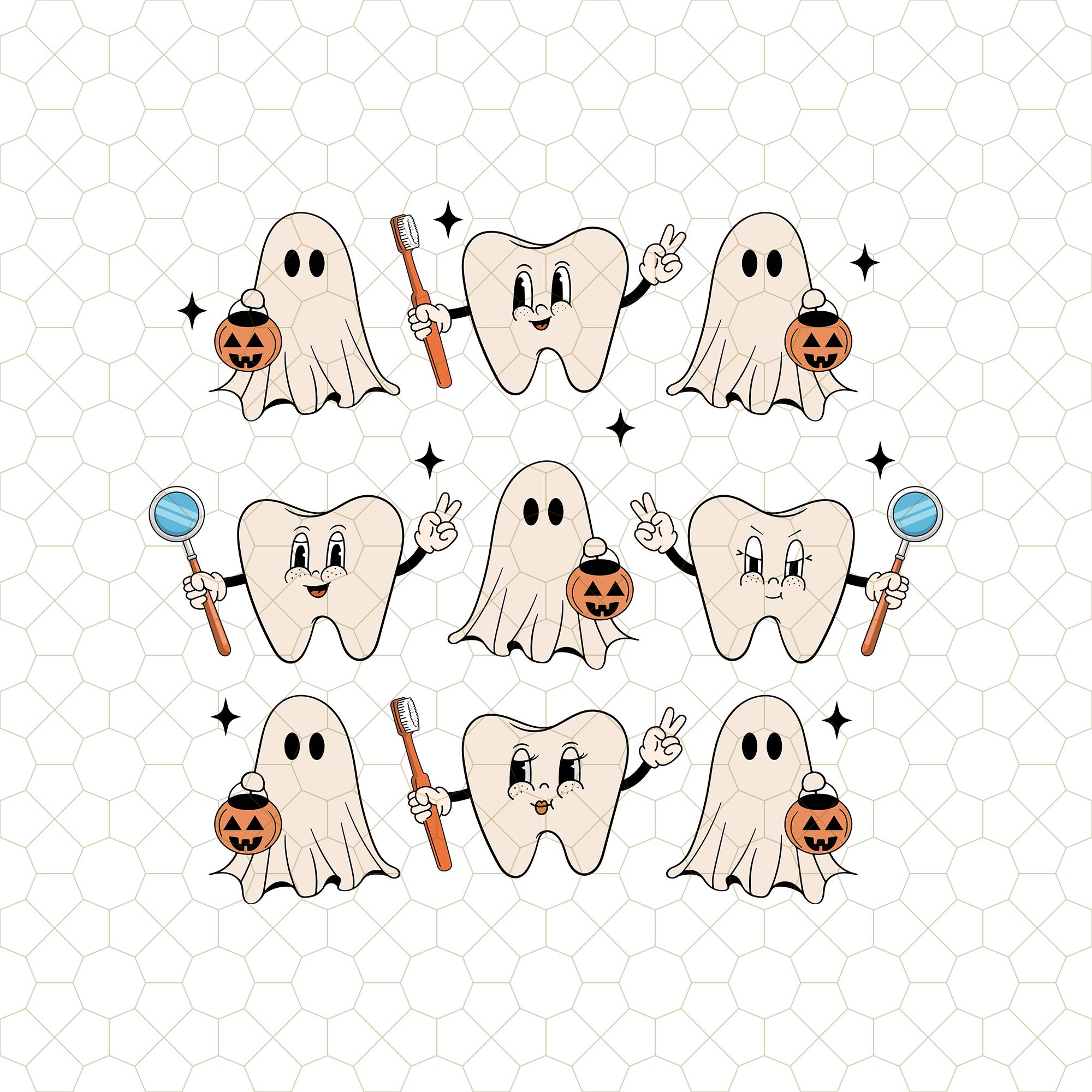 Dental Squad Halloween Png, Dental Pumpkin Png, Spooky Dental Png ...