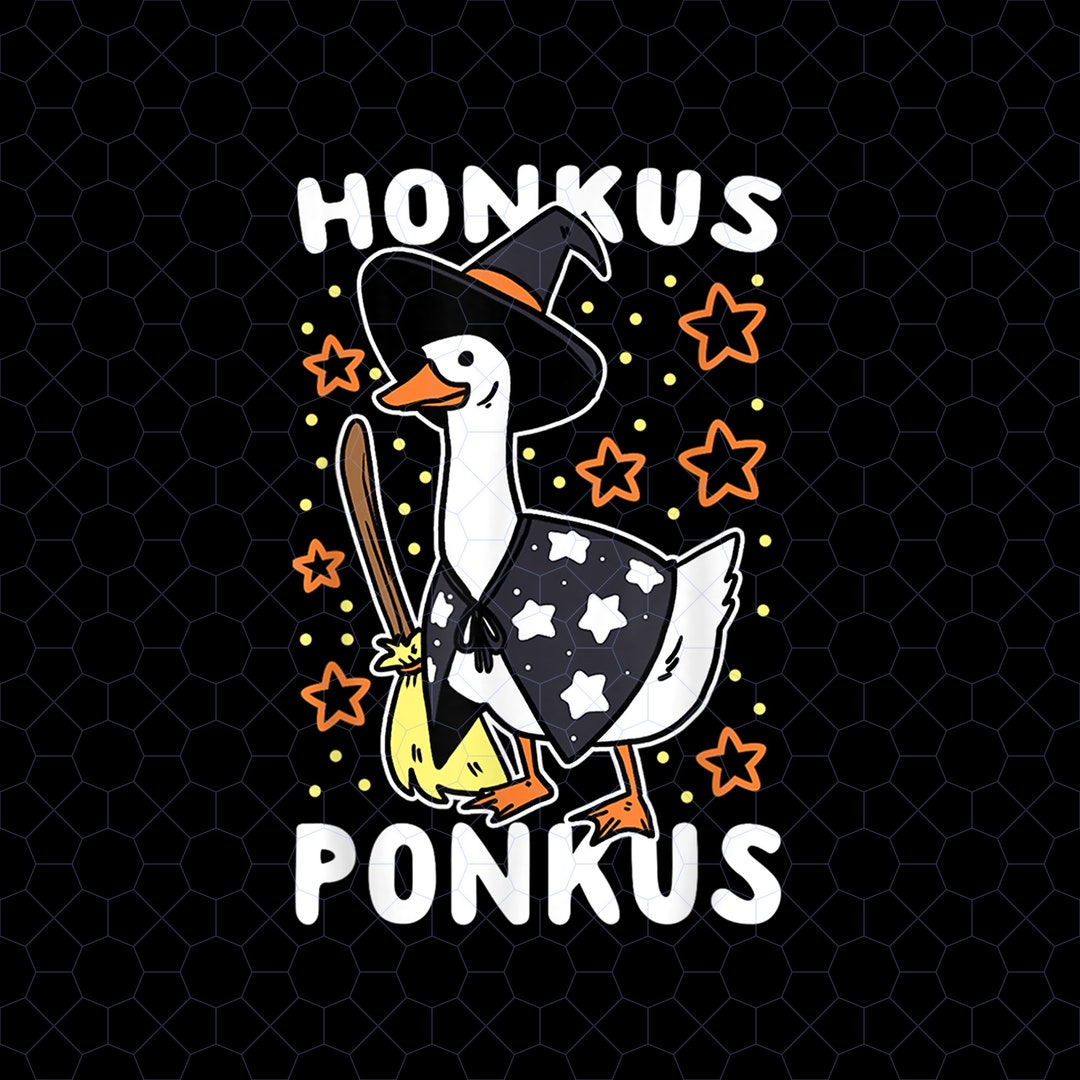 Funny Halloween Witches Duck Png, Cute Honkus Ponkus Gifts Png, Spooky ...