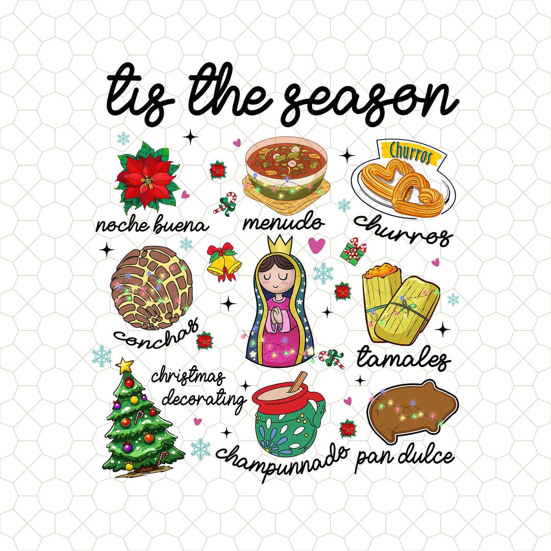 It's Abuelita and Pan Dulce Season Shirt Png, Mexican Christmas Png ...