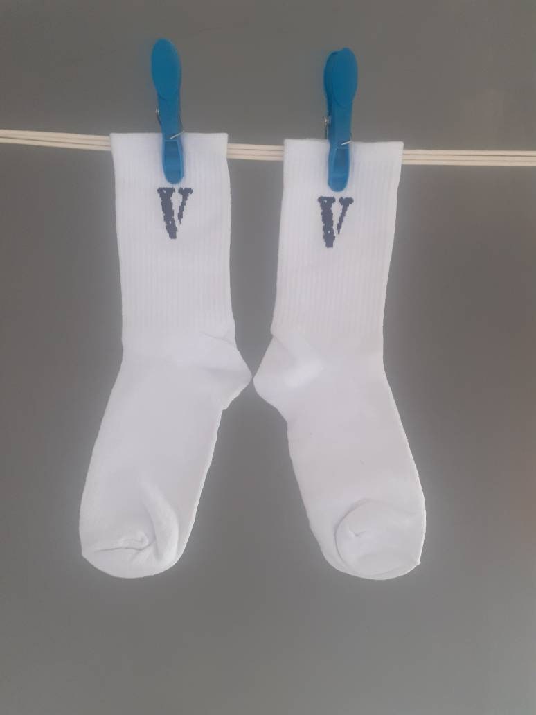 VLONE Socks / Hip Hop / Designer / Cotton / Skateboard - Etsy