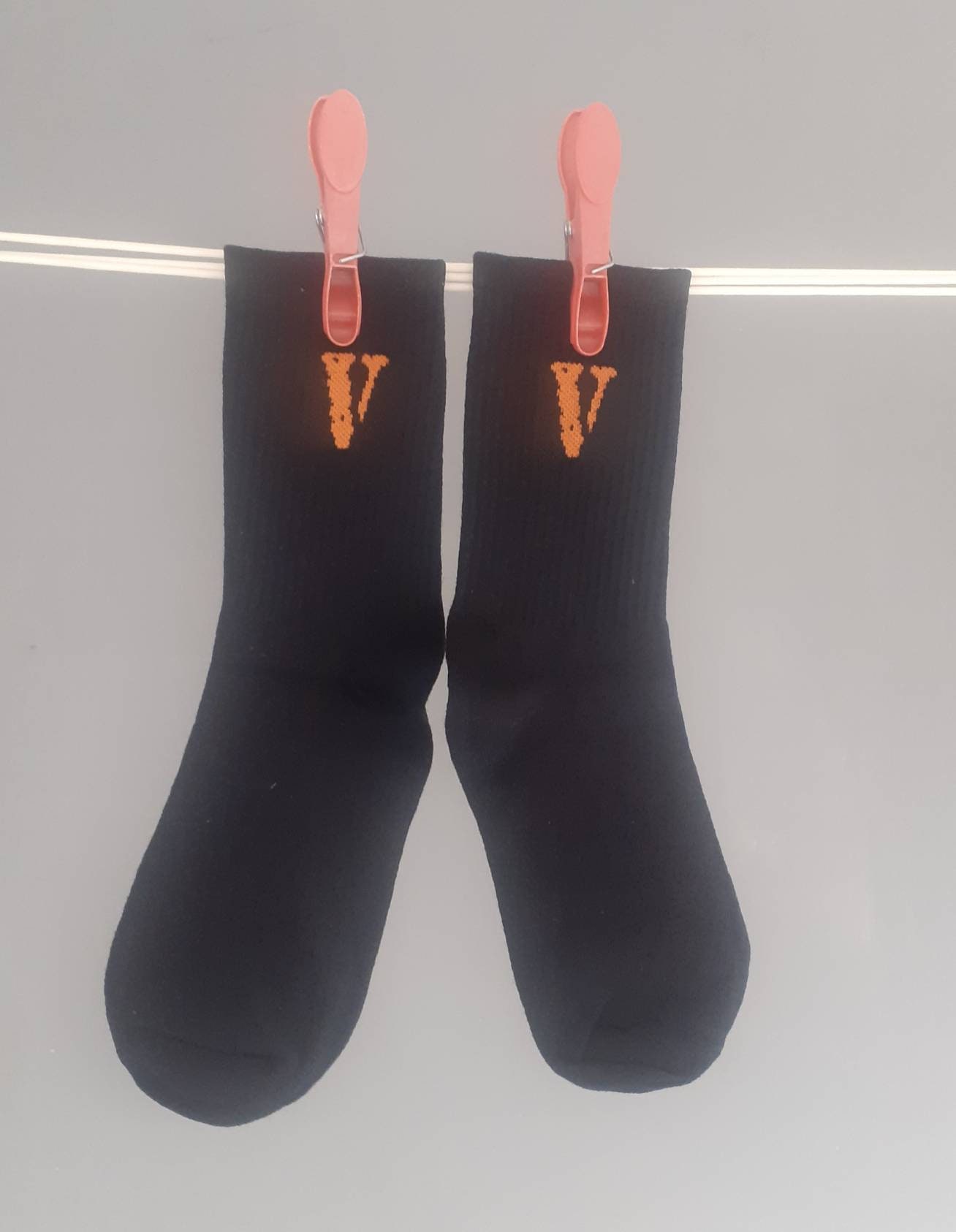VLONE Socks / Hip Hop / Designer / Cotton / Skateboard - Etsy