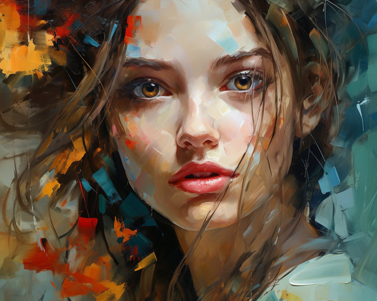 Сustom Oil Painting Portrait From Photo, Portrait From Photo ...