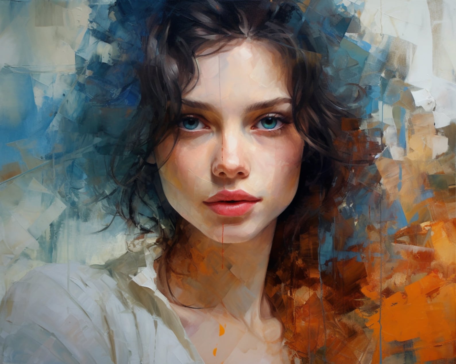 Сustom Oil Painting Portrait From Photo, Portrait From Photo ...